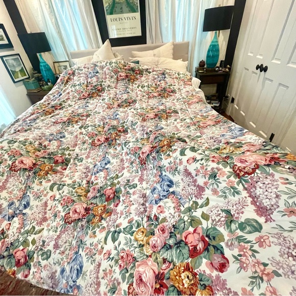Ralph Lauren | Bedding | 8pc Vintage 8s Ralph Lauren Allison Fullqueen ...